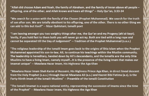 The Rope of Imamat, and What Makes the Ismaili Imamat Unique – Barakah