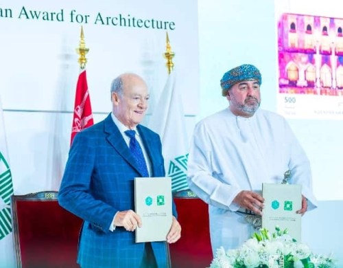 Prince Amyn Aga Khan Signs Special Stamps Launched by the Sultanate of ...