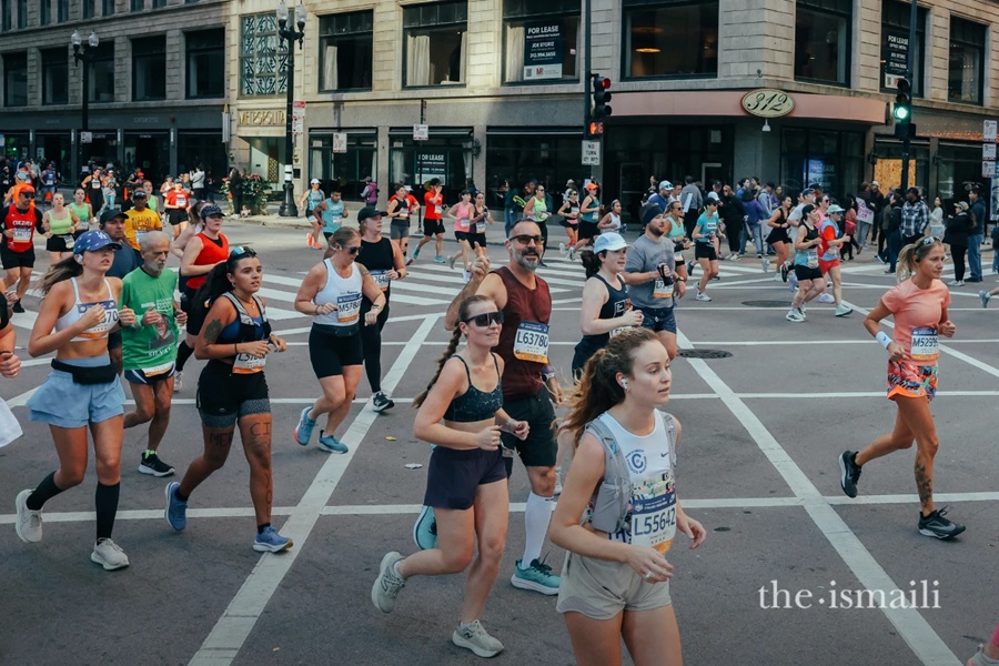 Mawlana Hazar Imam, His Highness the Aga Khan, “is running marathons ...