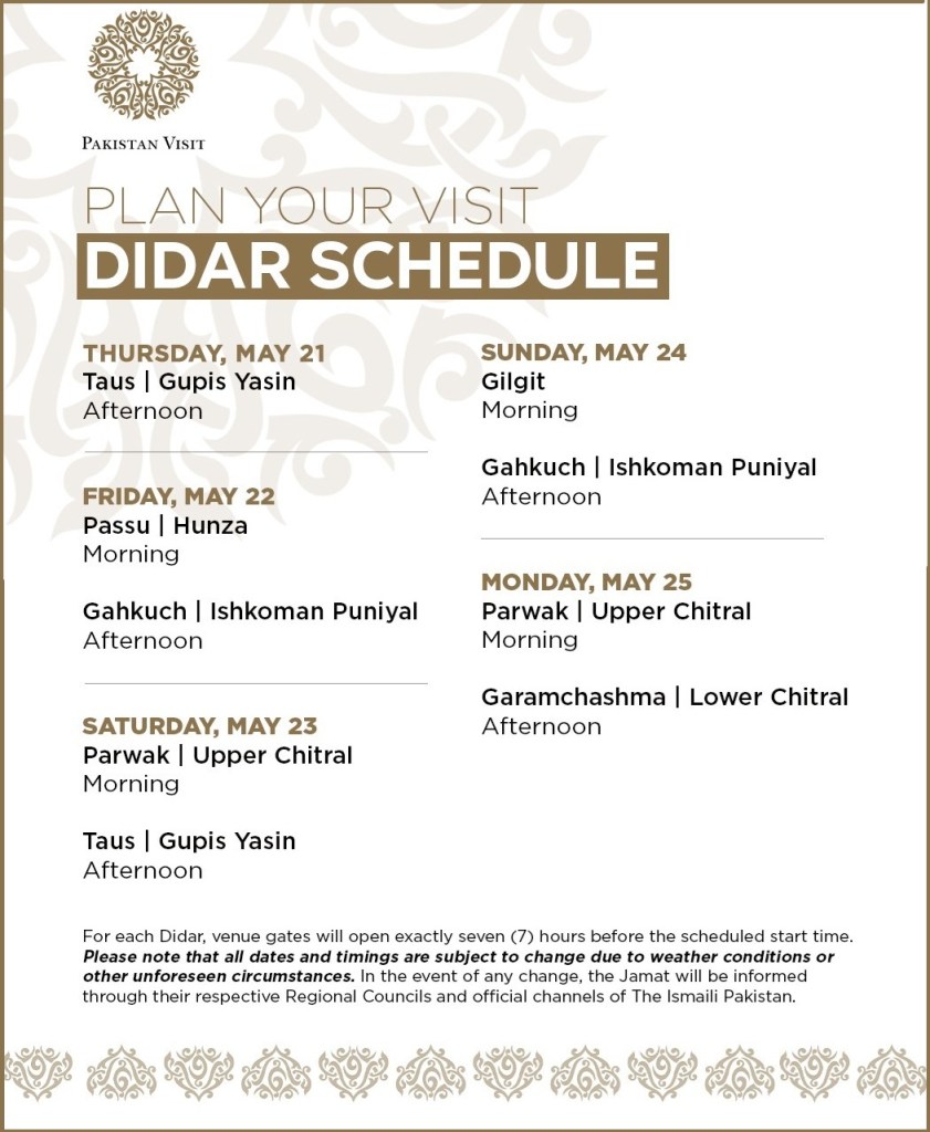 Special coverage of His Highness the Aga Khan’s visit to Pakistan: Pre ...